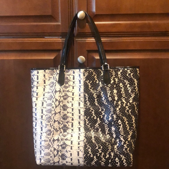 Coach | Bags | Coach Snake Skin Tote | Poshmark